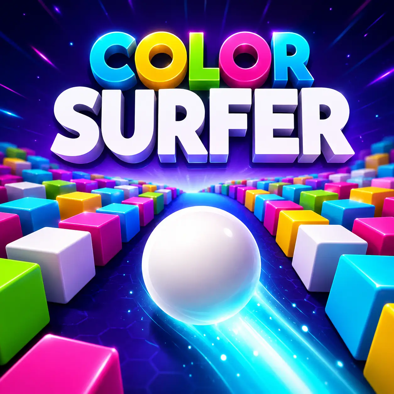 Color Surfer | Fun New Games Browser Challenge