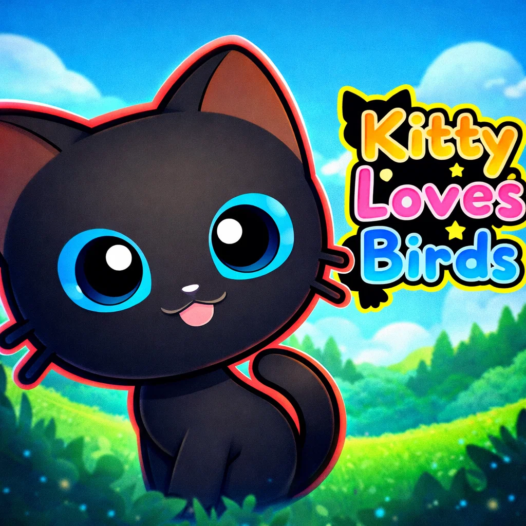 Kitty Loves Birds – Play Free Online Cat Game