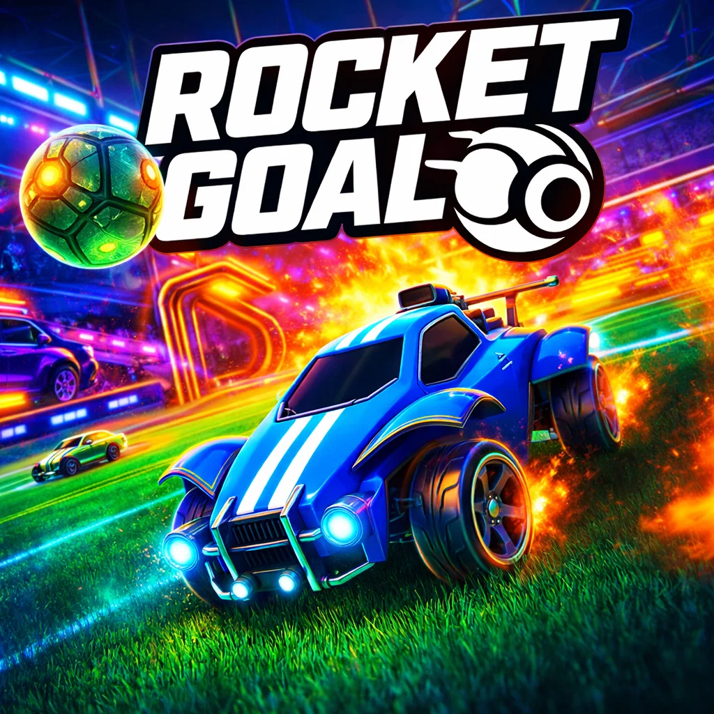 Rocketgoal.io Online – Free Rocket Car Soccer Game