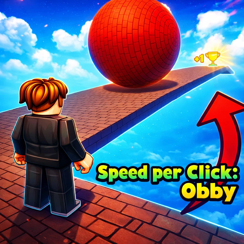 Speed per Click: Obby – Fun Clicker Parkour Game